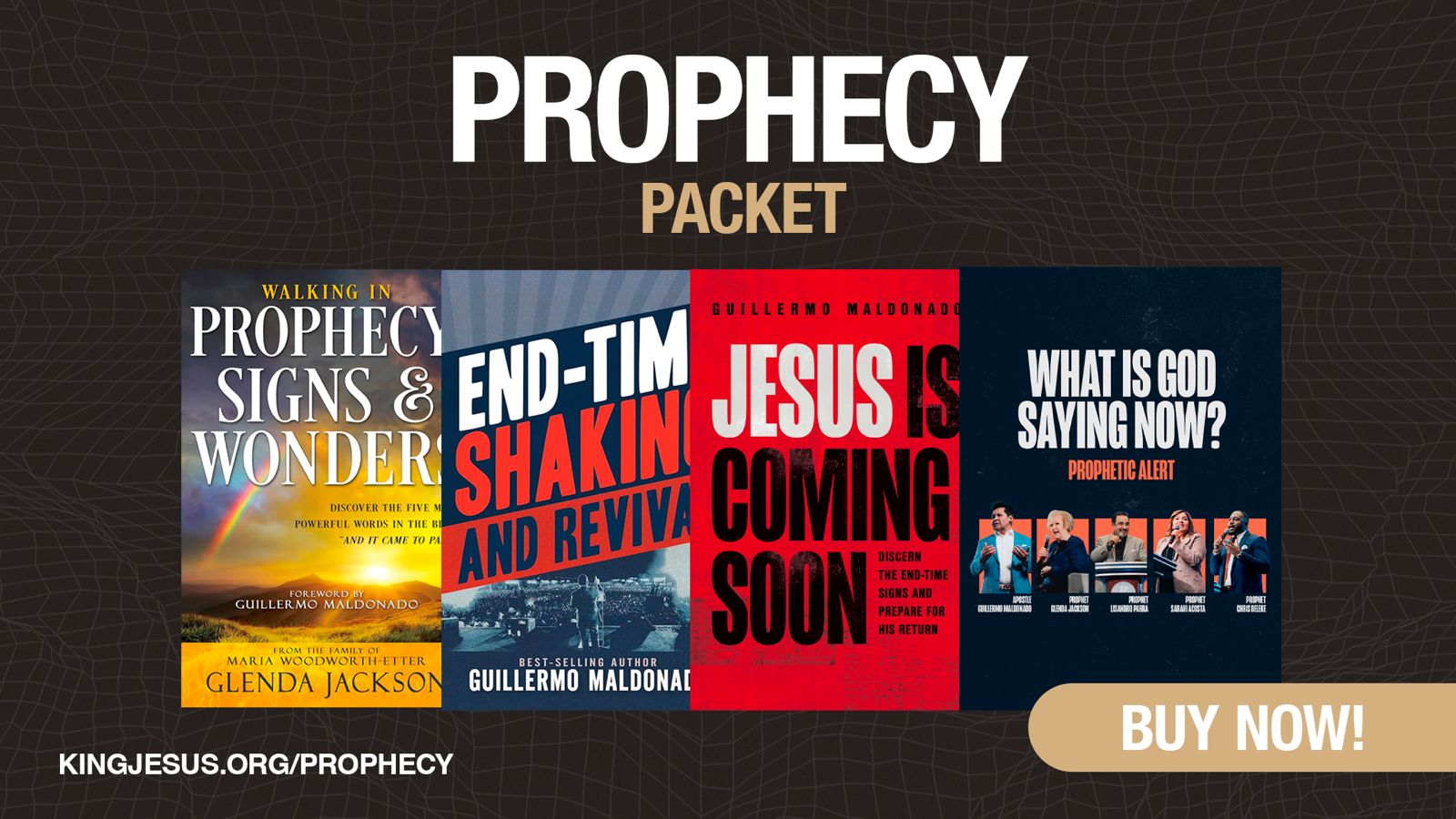 Prophecy Packet - Prophetic Alert (English) - King Jesus Store