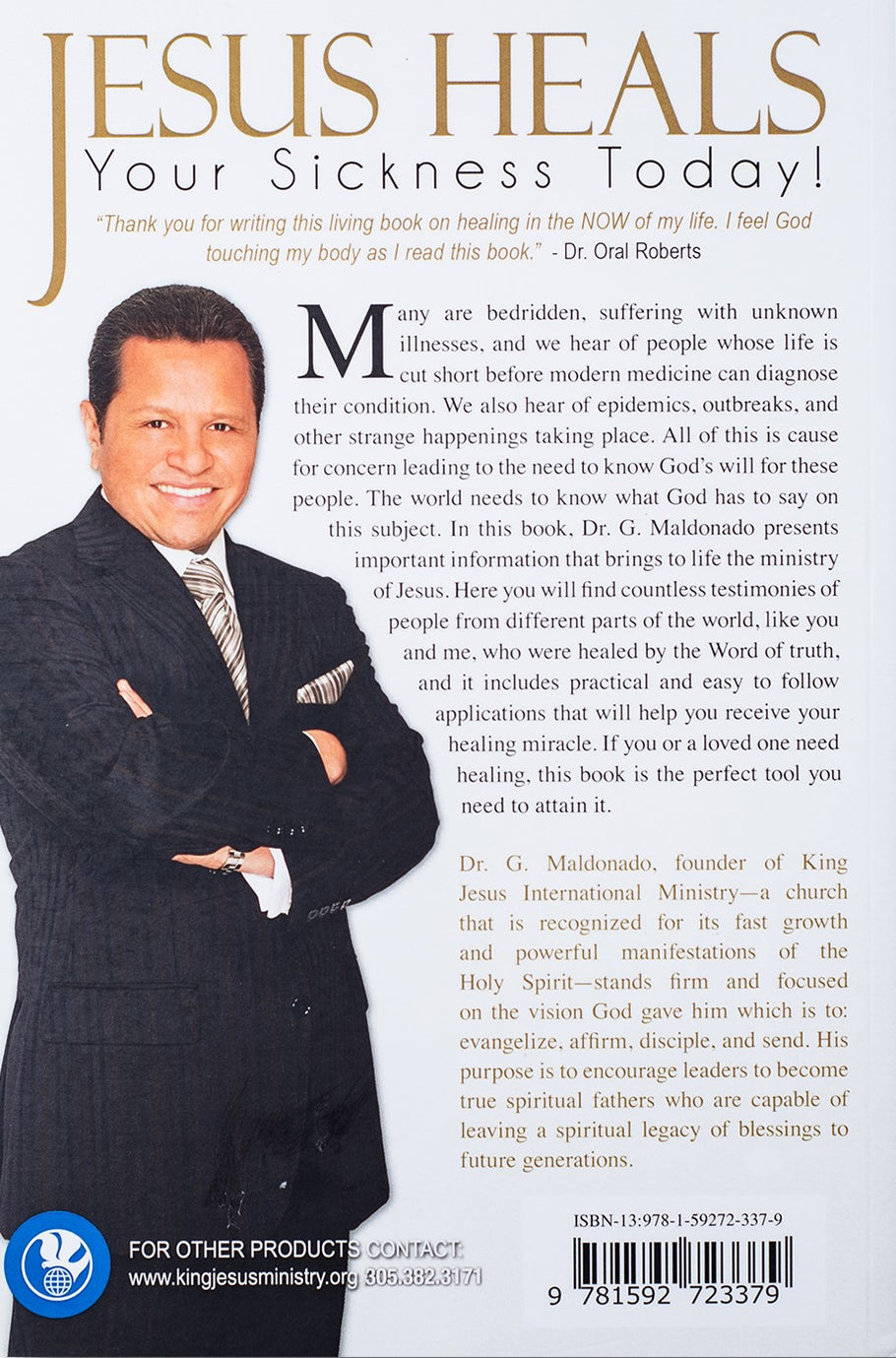 Jesus Heals Your Sickness Today! - Book - King Jesus Store