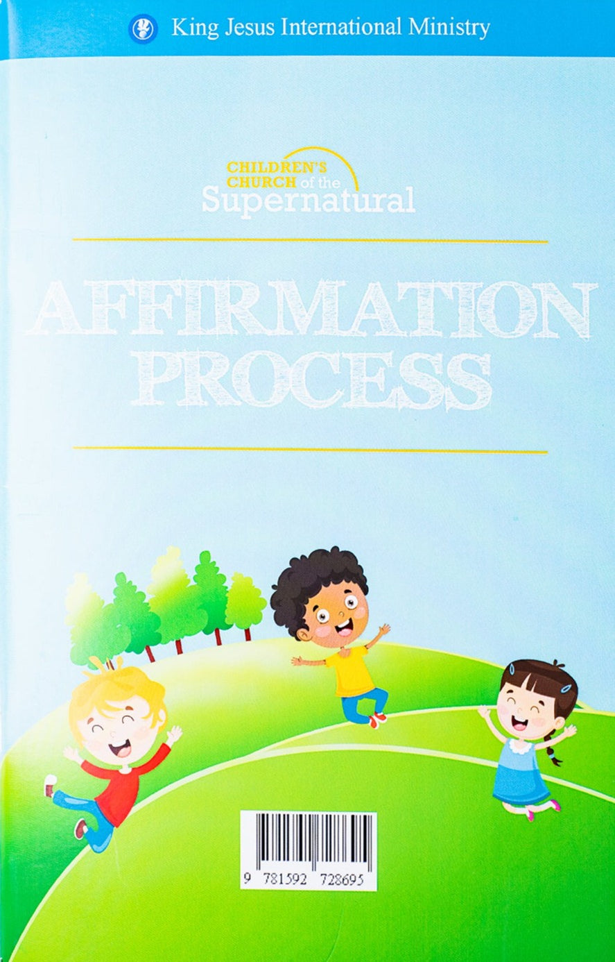 Process Of Affirmation For Children / Proceso de Afirmación para Niños ...