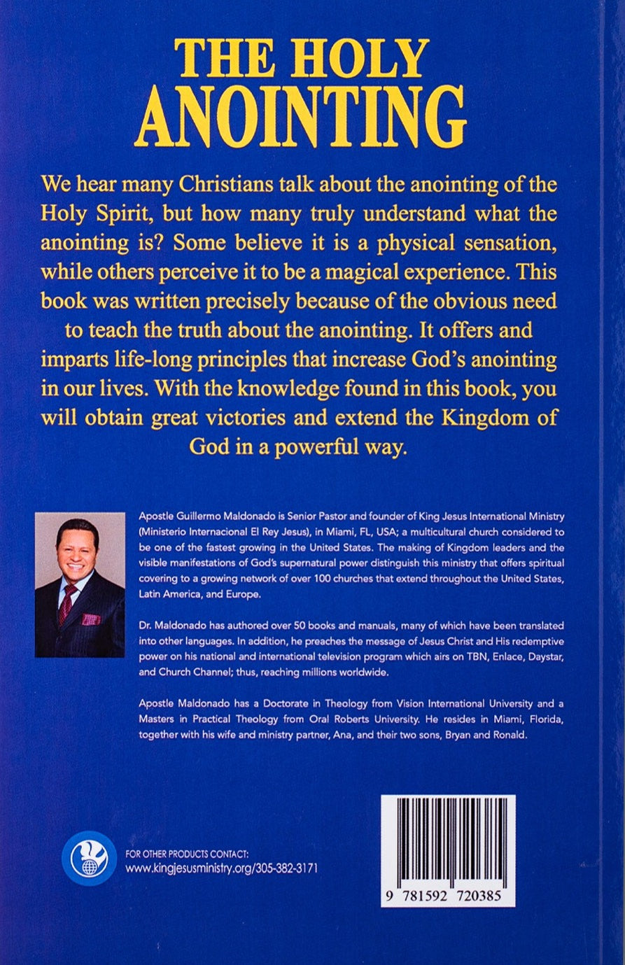 The Holy Anointing - Digital Book - King Jesus Store